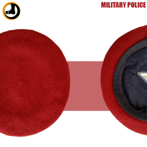 Military Police Beret Cap (Red) - Online Army Store